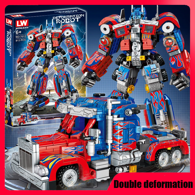 Lego building blocks Sky Two Transformed Mecha King Kong Pillar Wasp ...