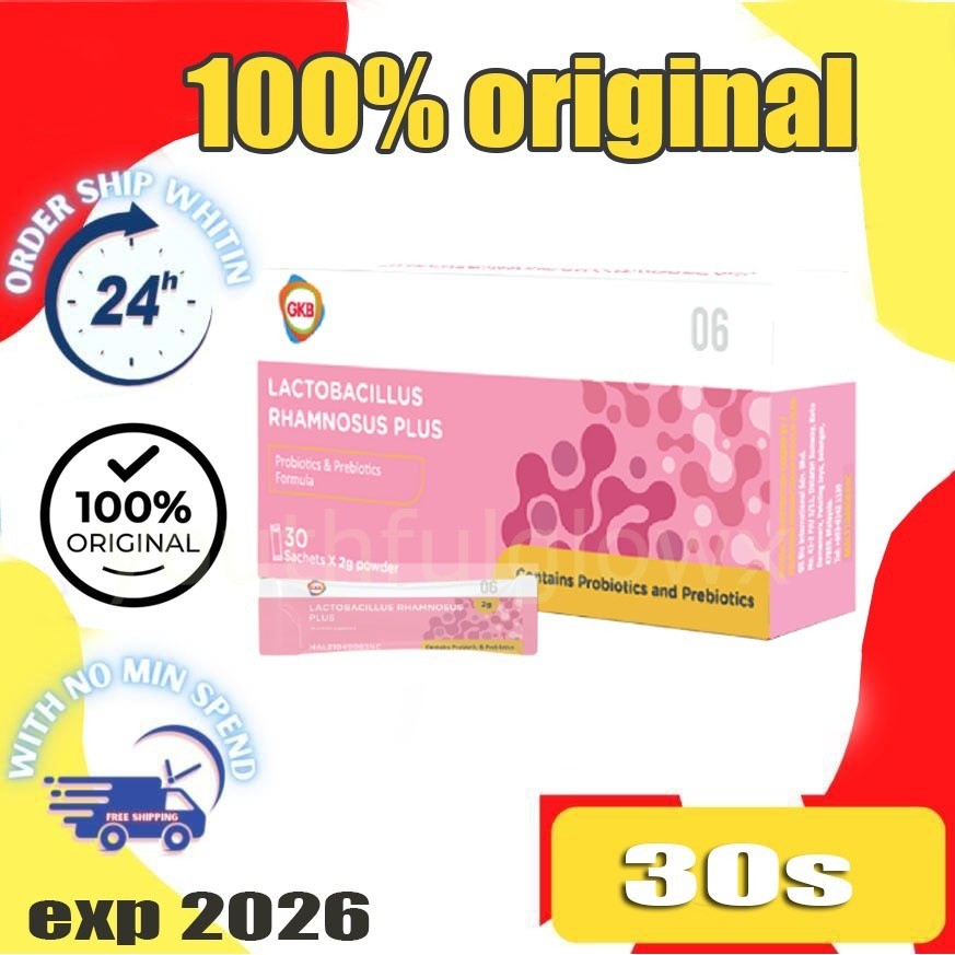 【buy 3 free 1】exp2026.06 GKB Lactobacillus Rhamnosus Plus 30S ...