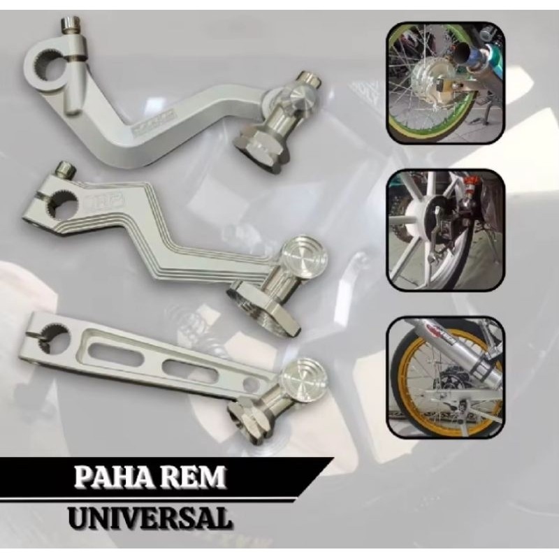JRP RACING CNC LIGHTNING BRAKE THIGH UNIVERSAL ANTI RUST THICK MATERIAL ...