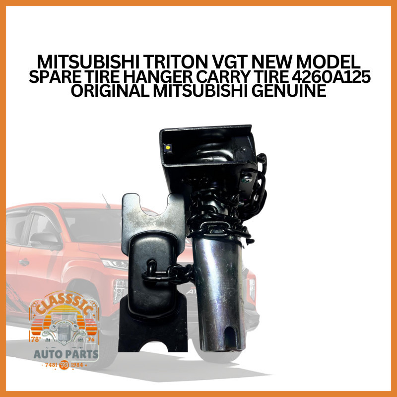 MITSUBISHI TRITON VGT NEW MODEL SPARE TIRE HANGER CARRY TIRE 4260A125 ...
