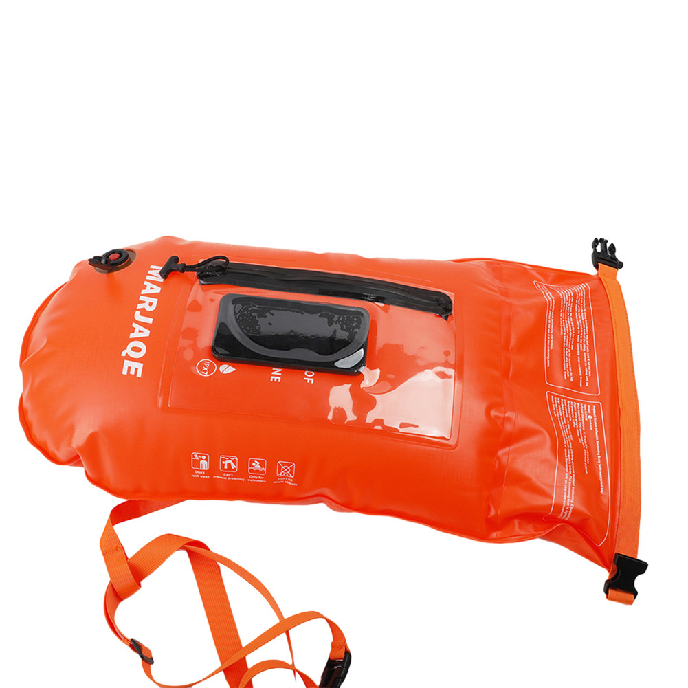 OCE! 20L Air Dry Tow Bag Highly Visible IPX7 Waterproof Inflatable Life ...
