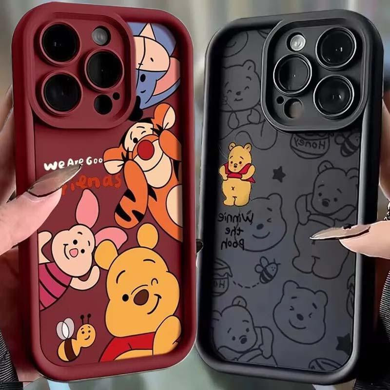 Winnies The Poohs Bear Soft Silicone Case For Infinix Note 40S 50 Hot ...