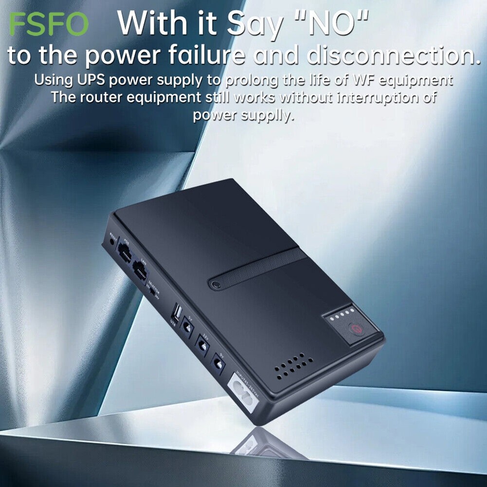 1036P 5V 9V 12V Backup DC UPS Uninterruptible Power Supply For WIFI ...