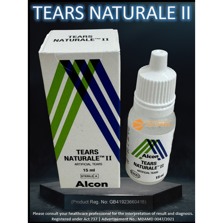 [EXP06/2026] Alcon Tears Naturale II 15ml Tear Naturalle 2 Artificial ...
