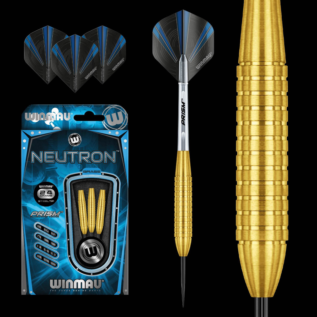 (Ready Stock) Winmau Neutron Steel Tip Dart Set (21/22/23/24G) Original ...