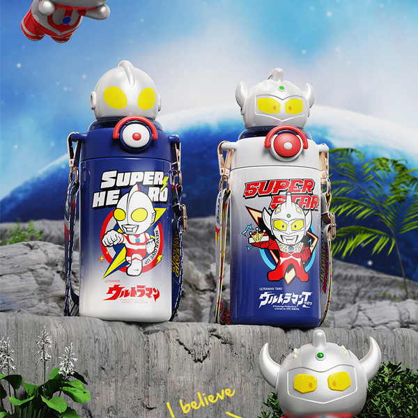 botol air tahan sejuk kuromi botol air budak sekolah botol air tahan sejuk Ultraman asli IP2024 ...
