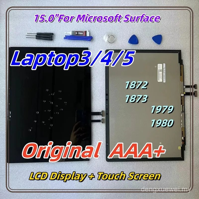 New Original For Microsoft Surface Laptop 1 2 3 / 4 / 5 1769 1782 1867 ...