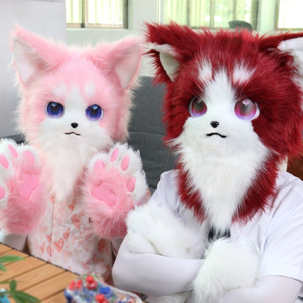 Animal Head Single Head Finished Product Japanese Fursuit Original ...