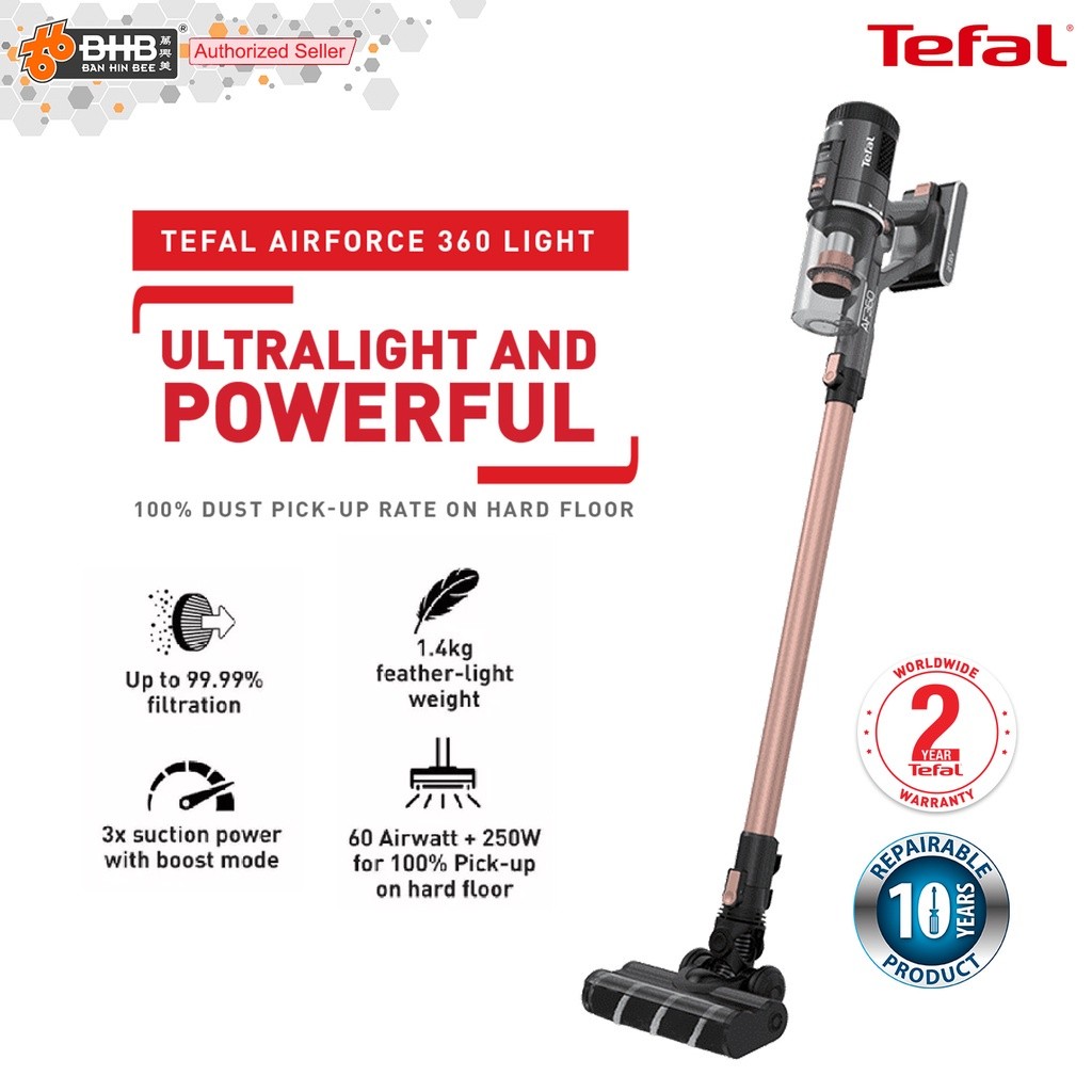 Tefal TY2079 Vacuum Cleaner X-Force Flex Handheld Stick Cordless Flexi ...
