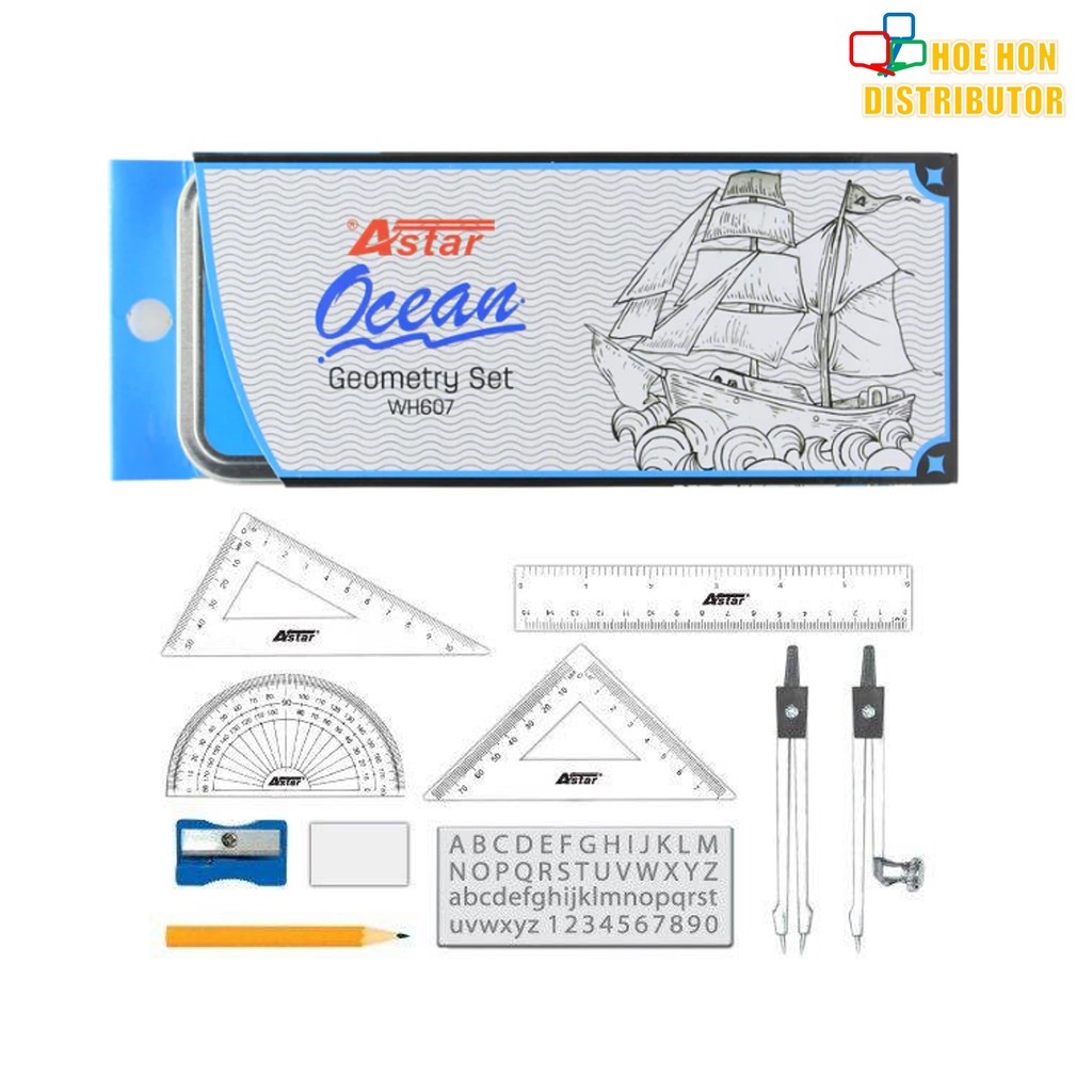 Astar Geometry Set Ocean WH607 Geometri | Shopee Malaysia