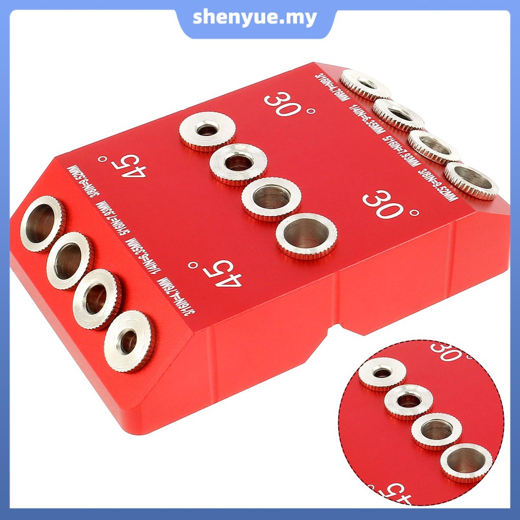 Angled Drilling Jig 30 45 90 Degree Drill Guide Angle Straight Hole ...