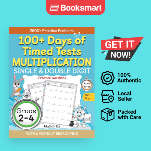 100+ Days Of Timed Tests Multiplication Single Double Digit Practice ...