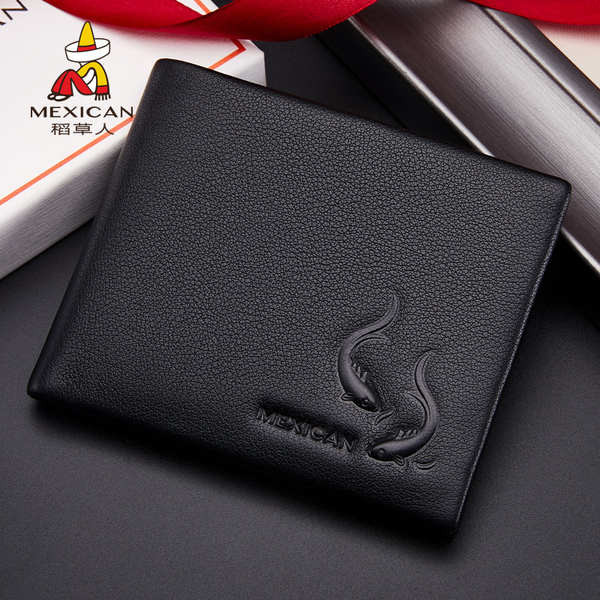 dompet beg duit beg duit lelaki Orang-orangan sawah Dompet Lelaki Kulit ...