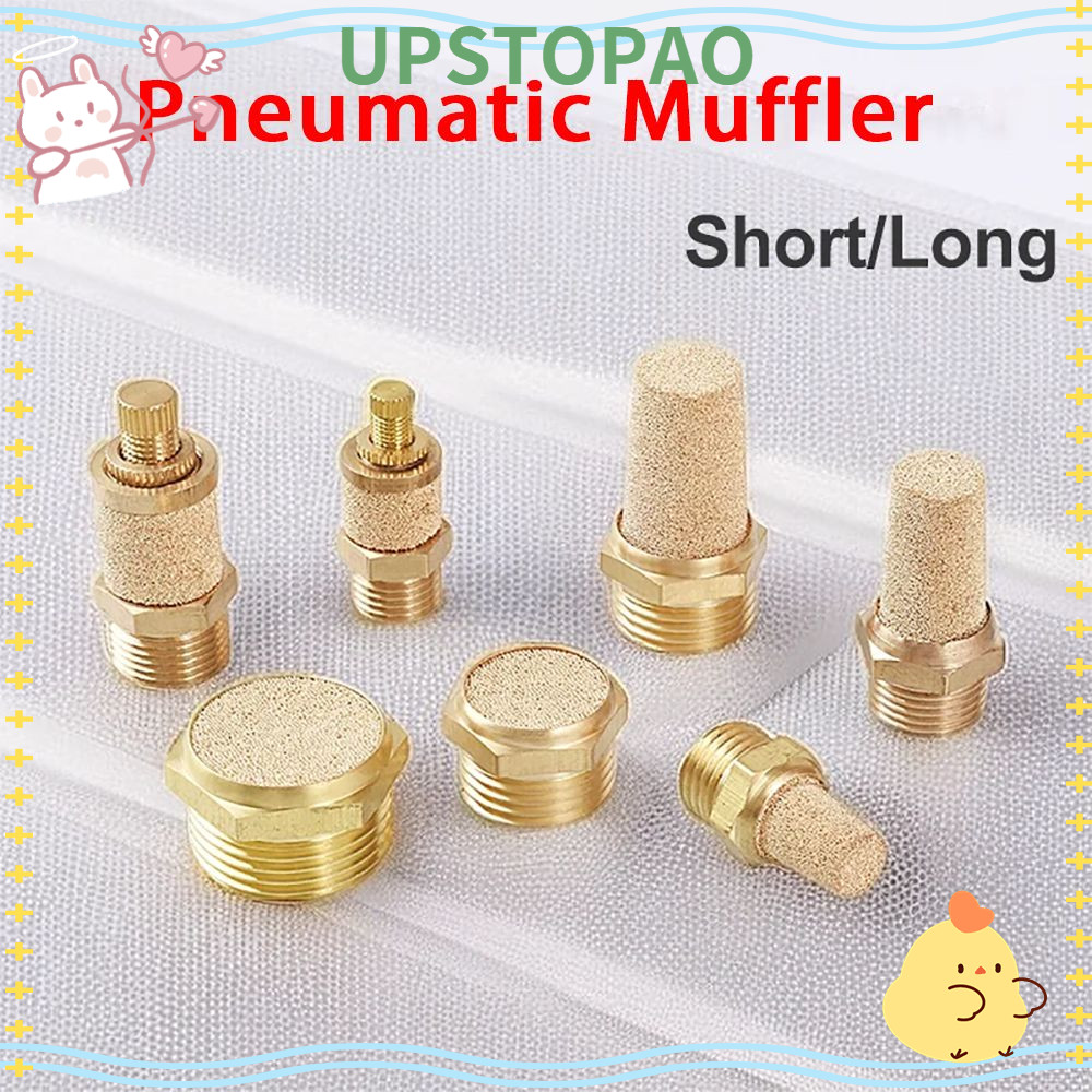 UPSTOPAO 1Pcs Pneumatic Silencer, Noise Filter Reducer Brass Exhaust ...