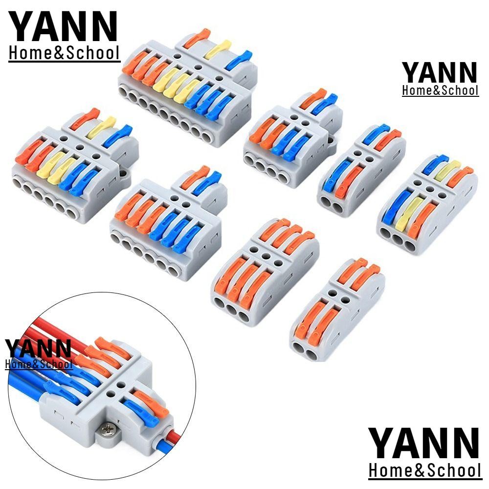 YANN Wire Connector, Mini Universal Compact Quick Terminal Block ...