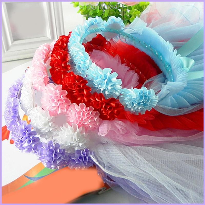 RAINL Ring Bearer Veil Girls Simple Tulle Long Engagement Party Wedding ...