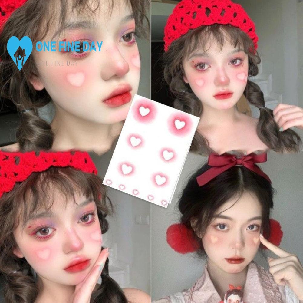 Chinese New Year Makeup Stickers Disposable Temporary Stickers Tattoo ...