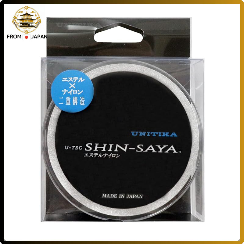 Unitika U-TEC SHIN-SAYA Ester Nylon Line 150m 2.5lb to 25lb Options ...