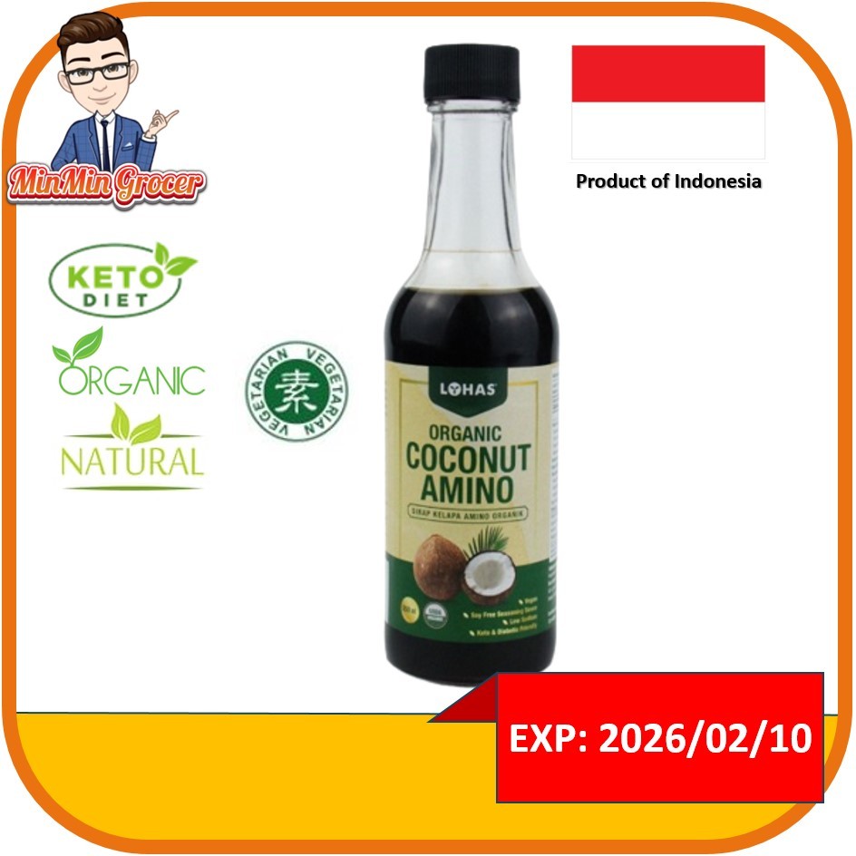 LOHAS Organic Coconut Amino 有机椰子酱油 250ml | Shopee Malaysia