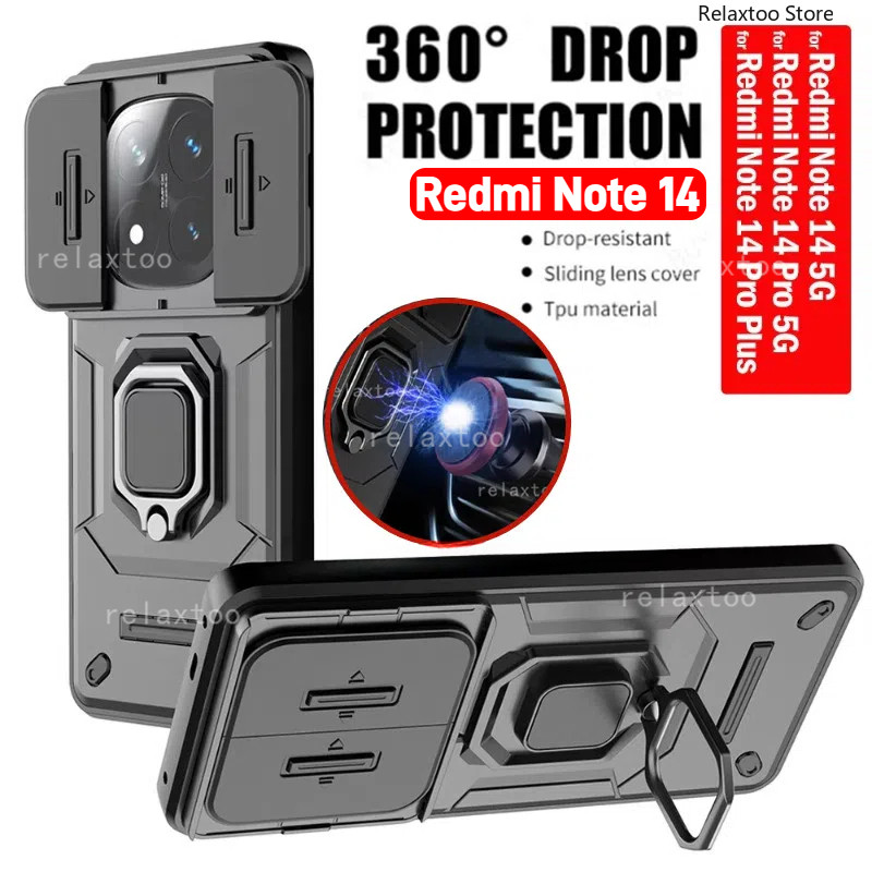 Armor Shockproof Casing For Xiaomi Redmi Note14 Note 14 Pro Plus Pro+ ...