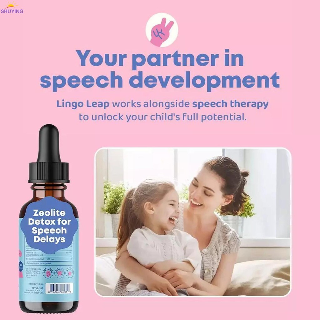 Lingo Leap Children's Drops Speech & Communication Support for Kids for Speech Delays Therapy ...