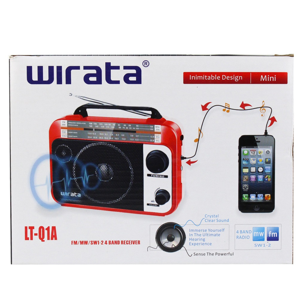 Wirata Portable Radio LT-Q1 | Shopee Malaysia