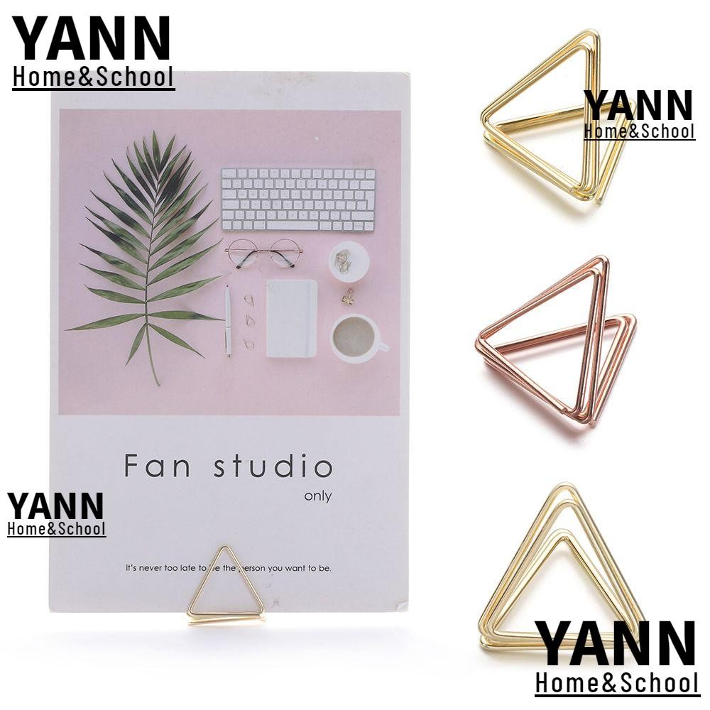 YANN 1PCS Place Card Party Fashion Paper Clamp Picture Cards Display ...