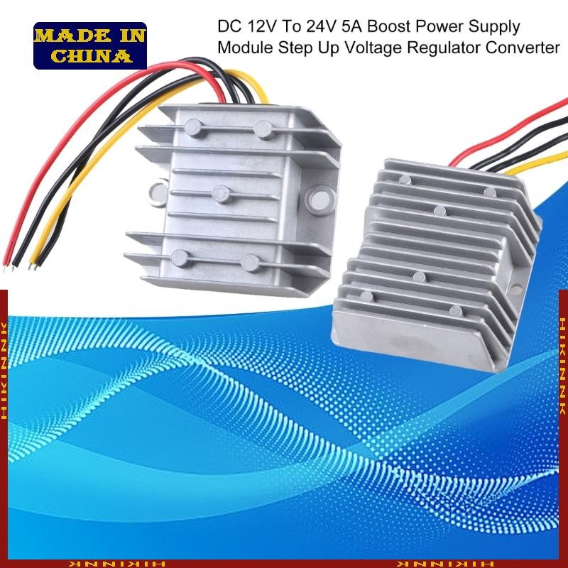 HIk Heavy Duty 12V to 24V 10A 3A Boost Converter Step Up Voltage Module | Shopee Malaysia