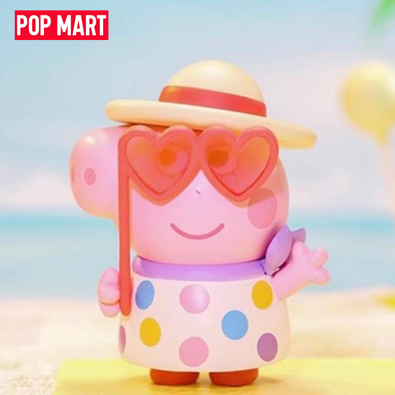 POPMART Piggy Peppa Hee Travels Series Mystery Box Cute Gift Desktop ...
