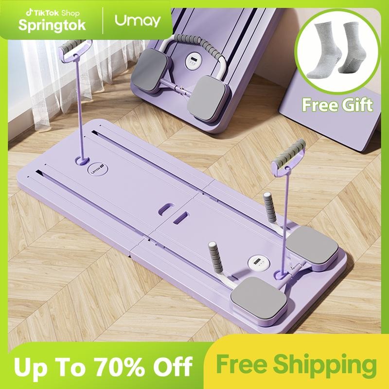 UMAY Multi-functional Ab Exercise Board, Home Pilates Reformer, Abs ...