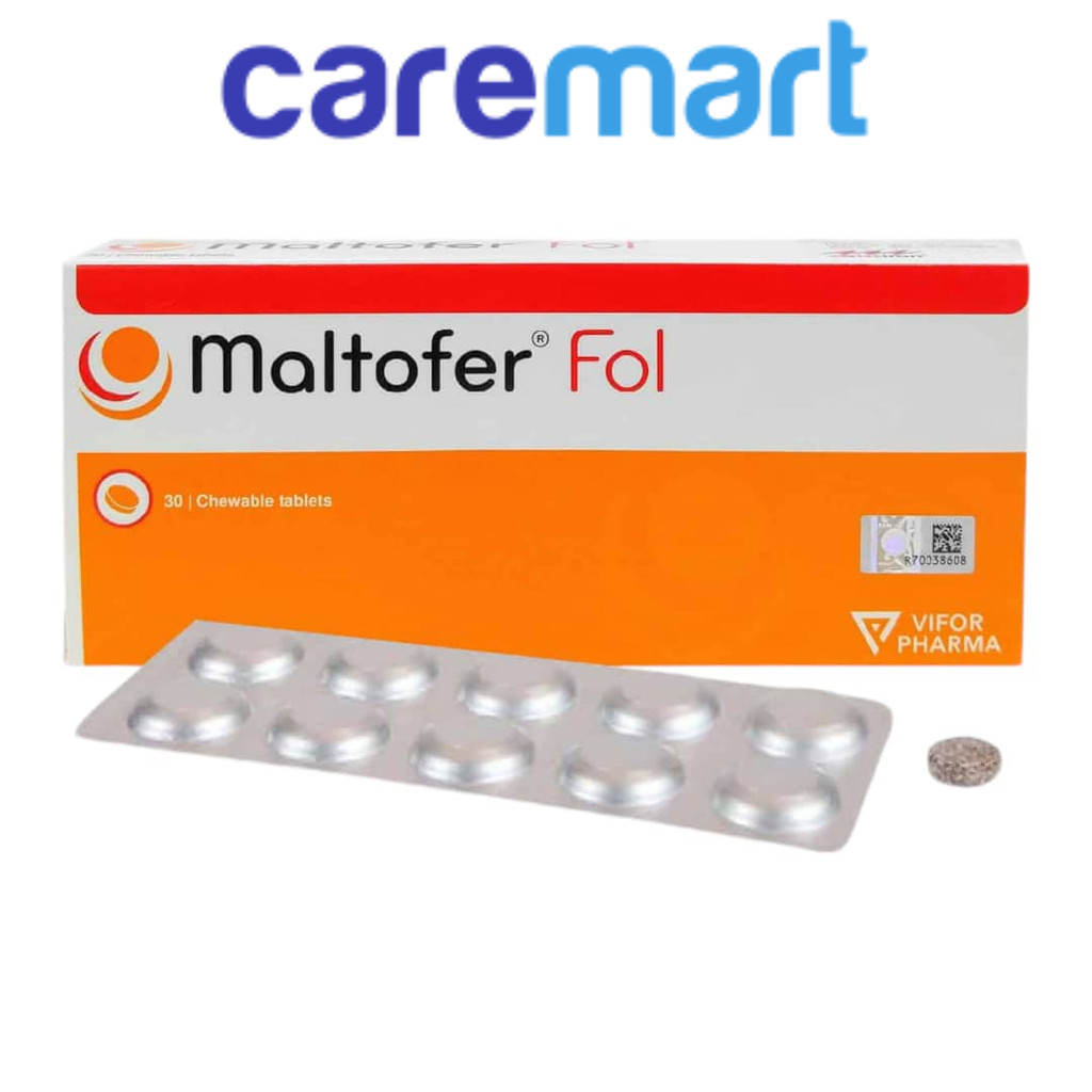 MALTOFER FOL 30 CHEWABLE TABLET (EXP: 01/2026) | Shopee Malaysia