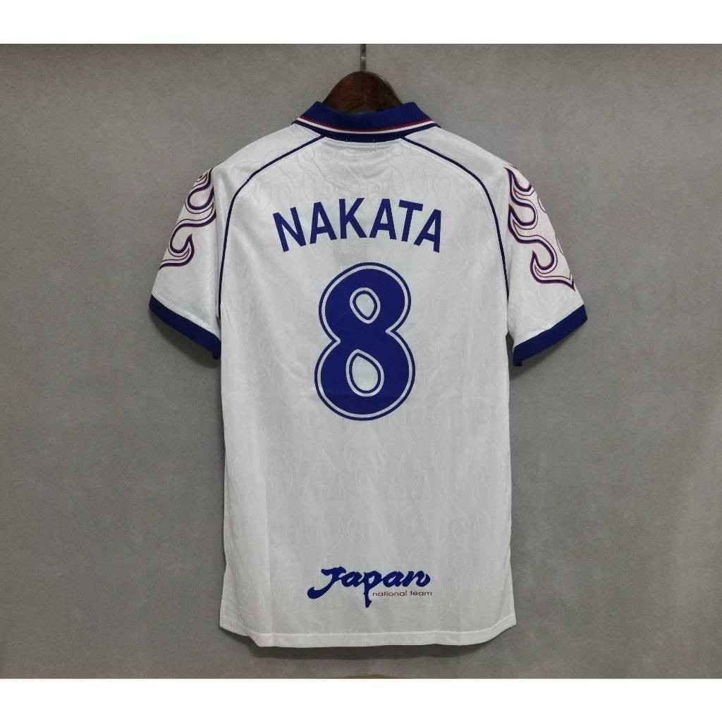 Vintage 1998 Japan Home & Away Retro Football Jersey - S-XXL (NAKATA ...