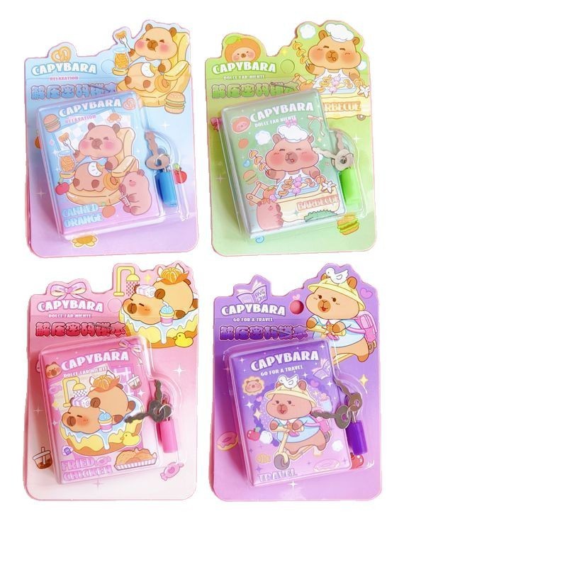 Cute Cartoon My Little Pony Locked Small Notebook Combination Lock Mini ...