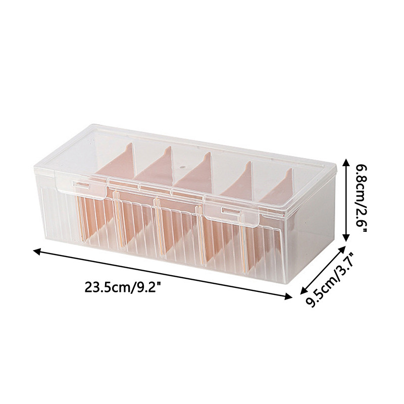Eas New Transparent Plastic Storage Box Photocards Small Card Storage ...