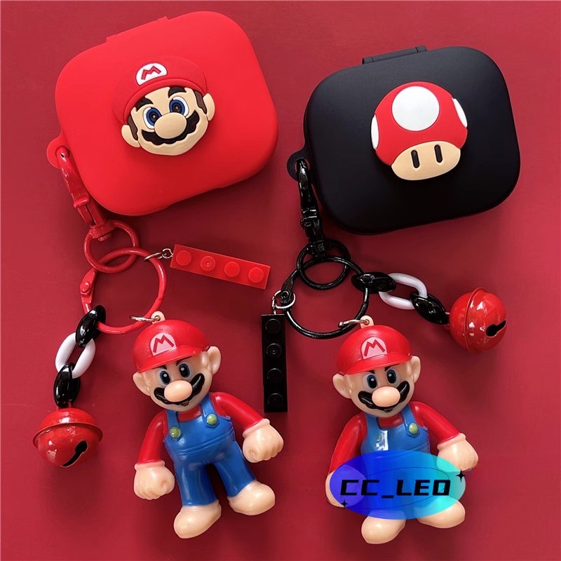 For Nothing CMF Buds 2a Case Cartoon Mario Keychain Lanyard CMF By ...