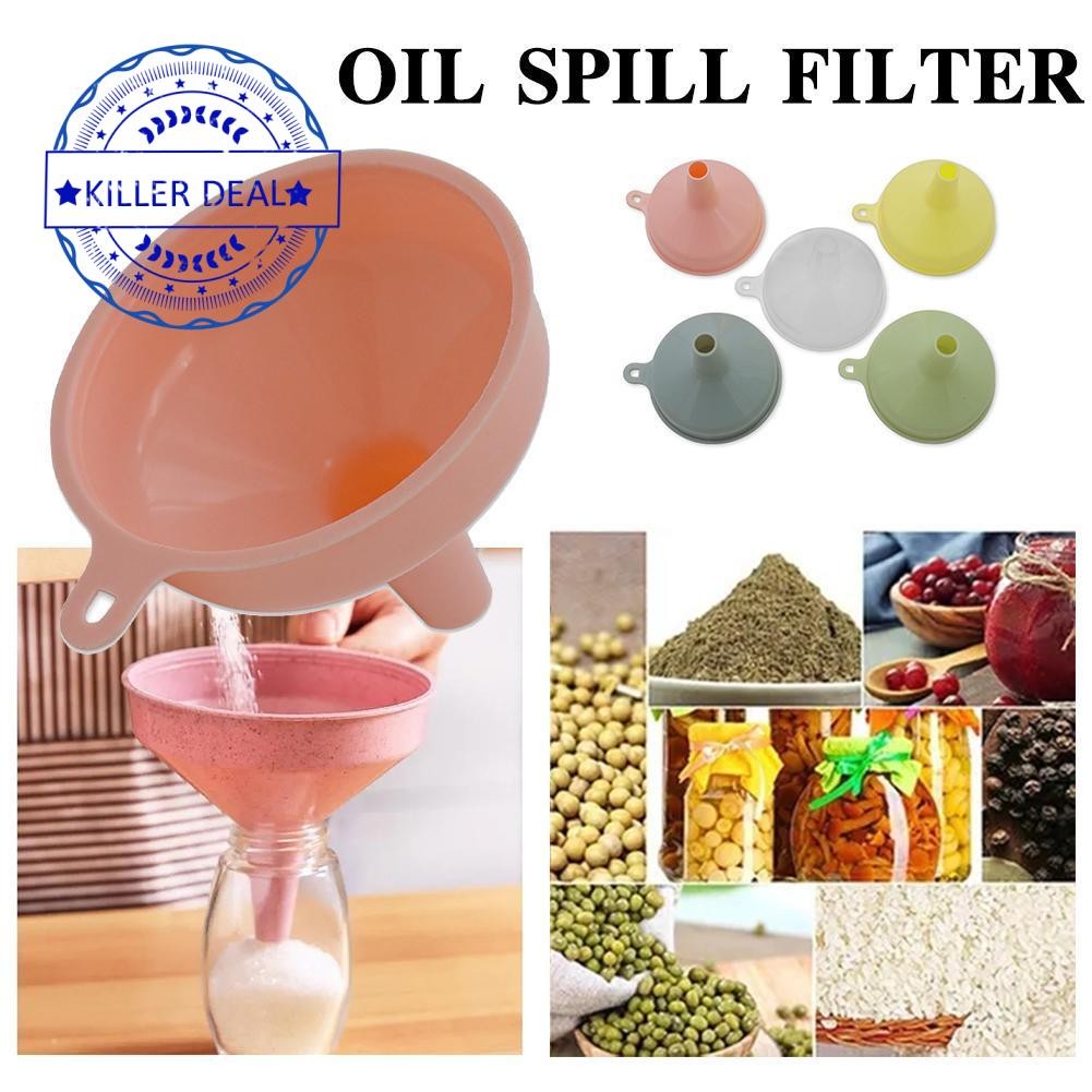 Plastic Funnel Oil Pouring Funnel Mini Funnel Kitchen Pouring Wine Oil ...