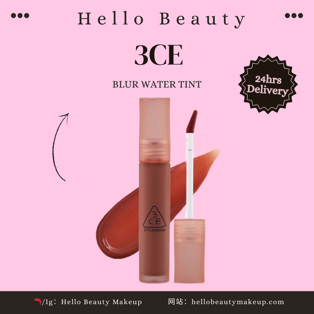 3CE BLUR WATER TINT 4.6G / 3CE 水雾唇釉 | Shopee Malaysia