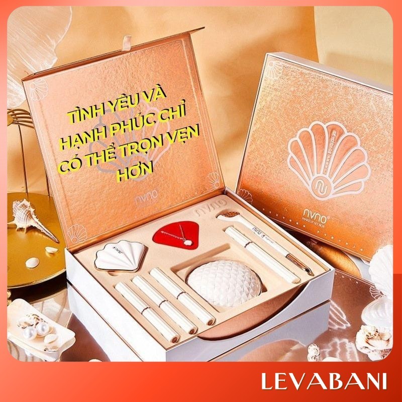 Central Domestic Makeup Set NVNO 8 Basic Beauty Care Gift Piece ...