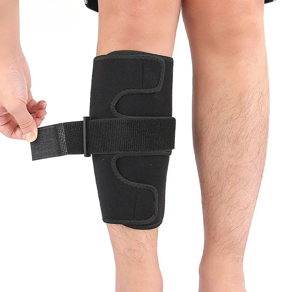 1 Pcs Calf Brace Sleeve - Adjustable Shin Splint Support - Leg ...