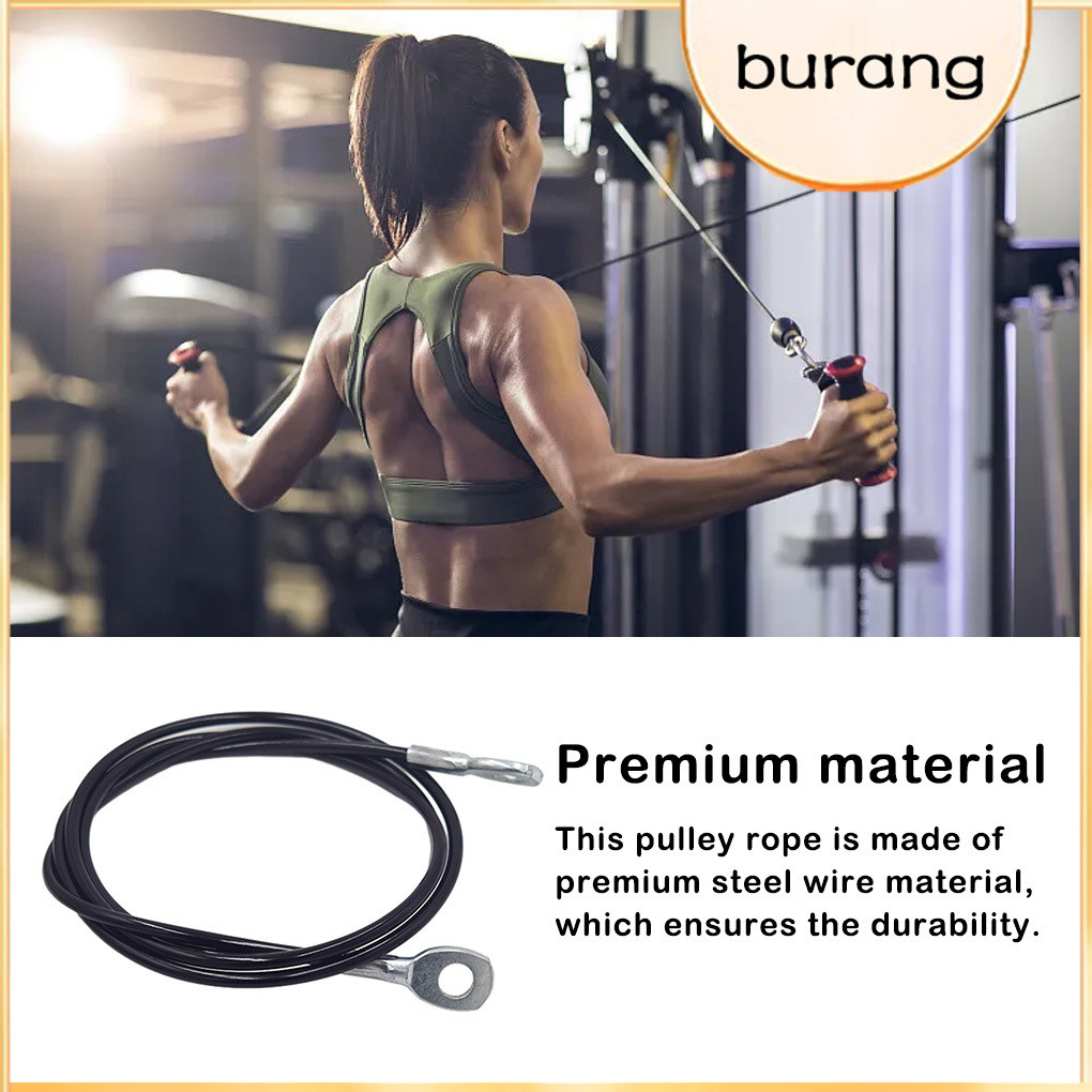 1/2/3 Pulley Rope Gym Cable Fitness Cord Steel Wire Solidness Long ...