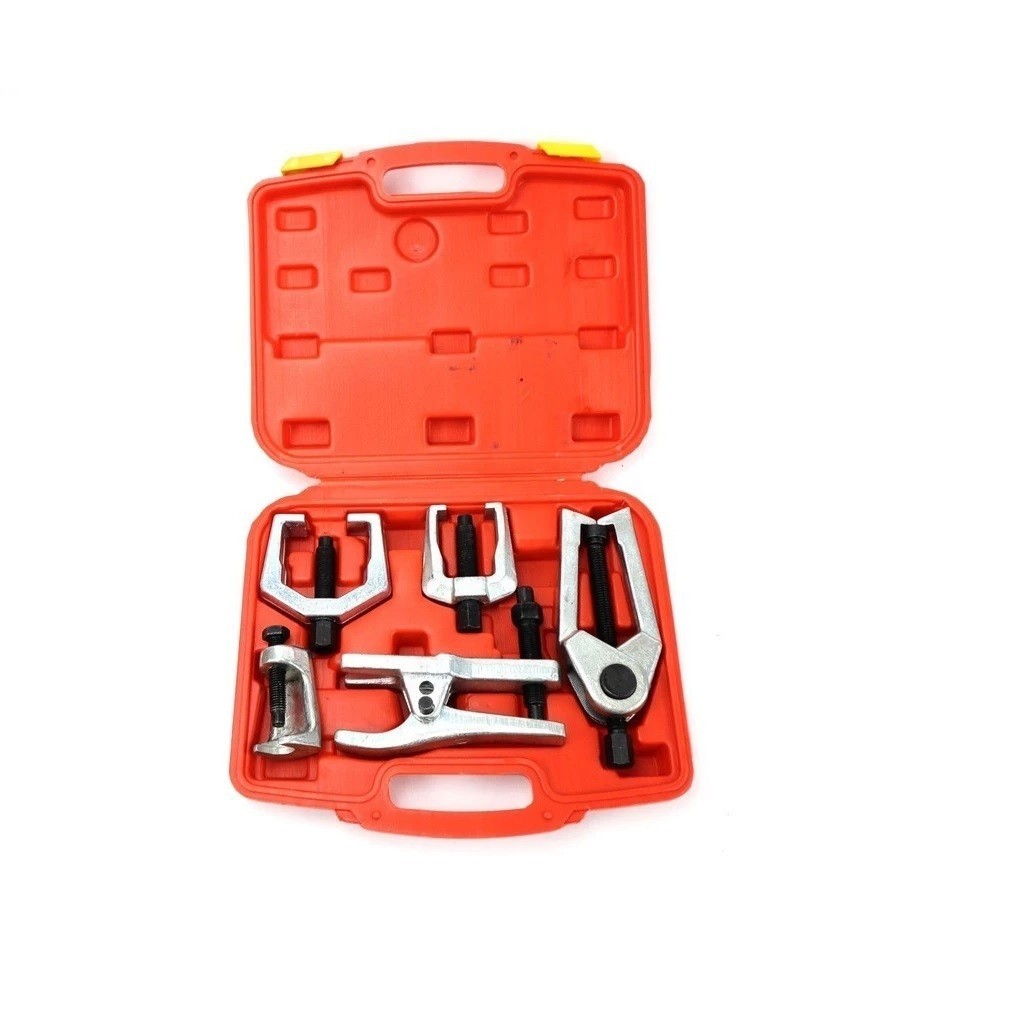 6 PC Front End Service Tool Kit Ball Joint Tie Rod Set Pitman Arm ...