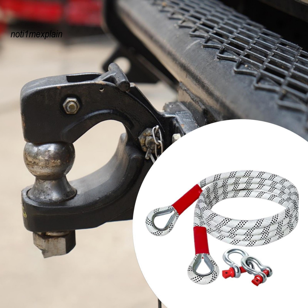 NM_ Metal Car Traction Rope Heavy-duty Trailer Rope High Strength ...