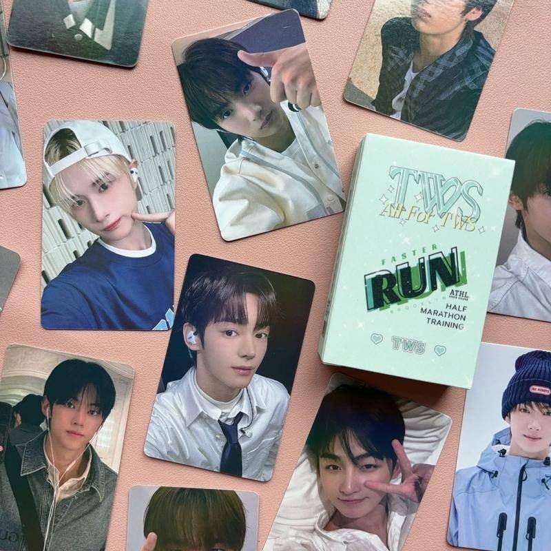 Meet TWS K-pop Star Photo Card Set Featuring Members SHINYU, DOHOON ...