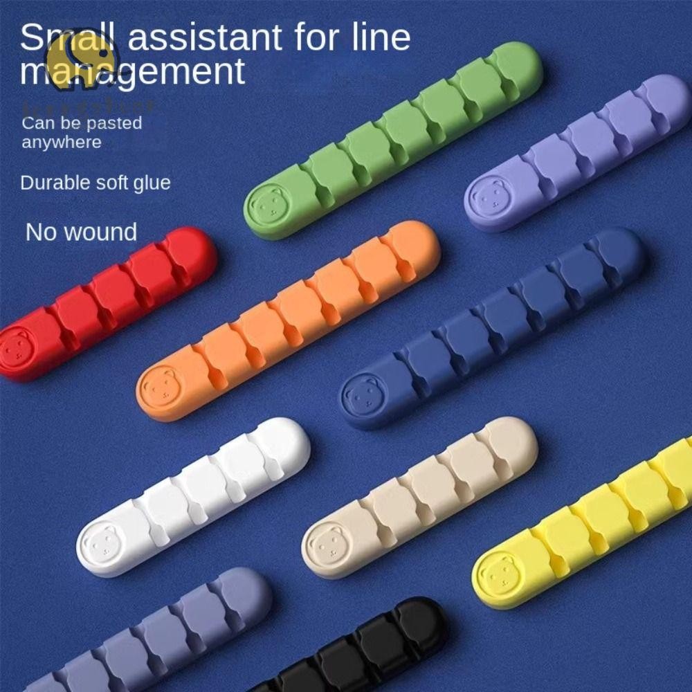 LONNGUVO Cable Organizer, Mouse Keyboard Headphone Wire Organizer Multi ...