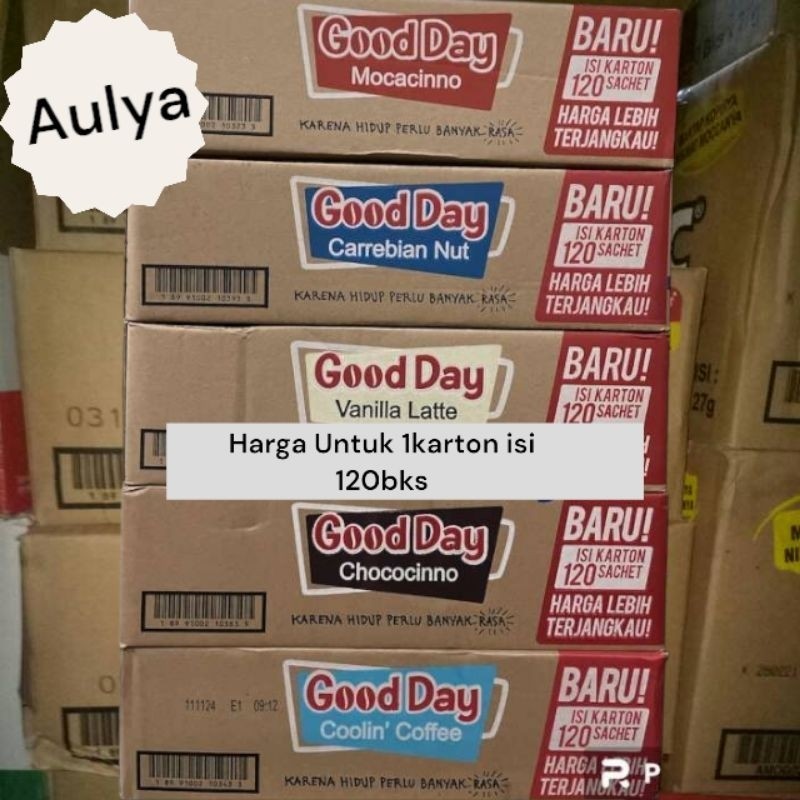 Good Day 3in1 instant Coffee Harga Untuk 1Karton isi 120bks. | Shopee ...