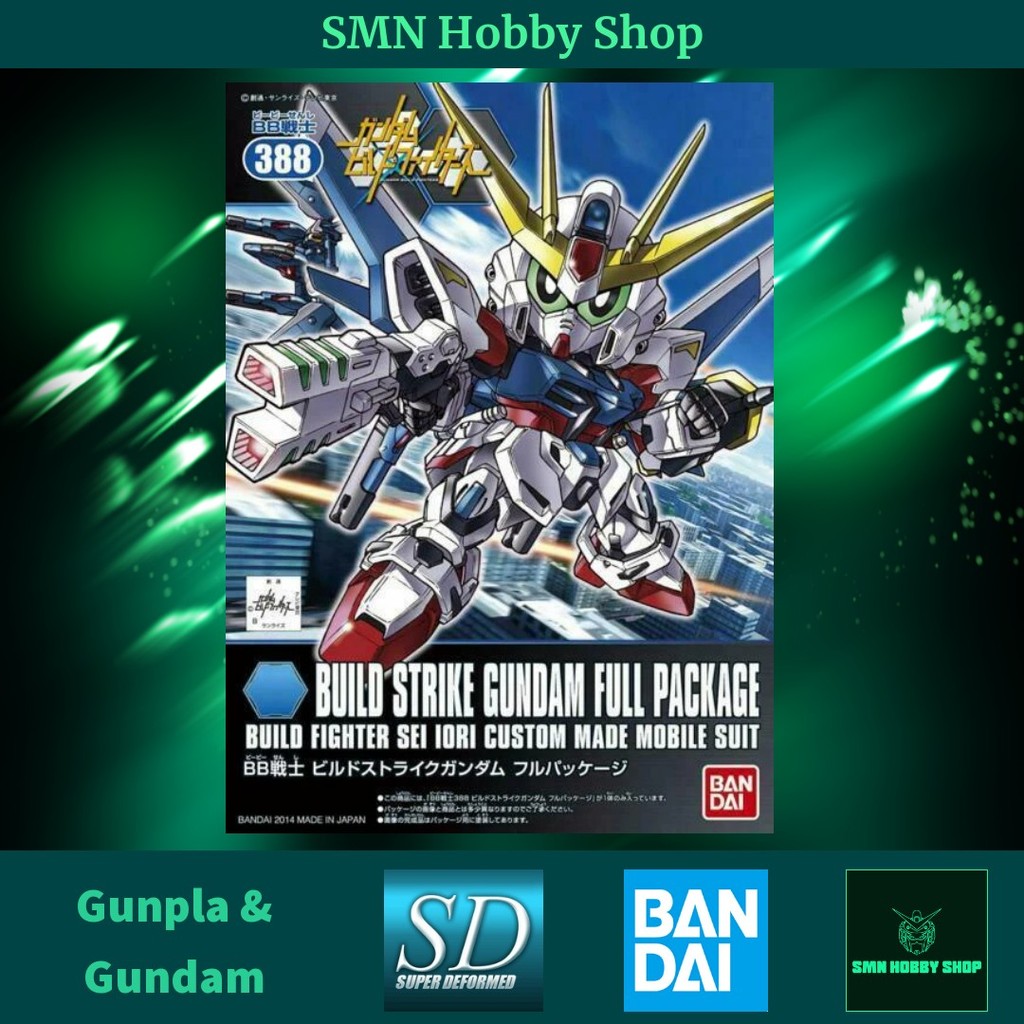 SDBB Super Deformed Build Strike Gundam Full Package 388 Gunpla Gundam ...