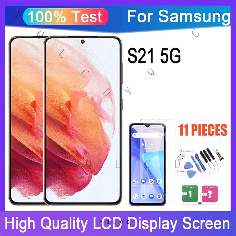 Original AMOLED Samsung Galaxy S21 5G LCD Display Touch Screen With ...