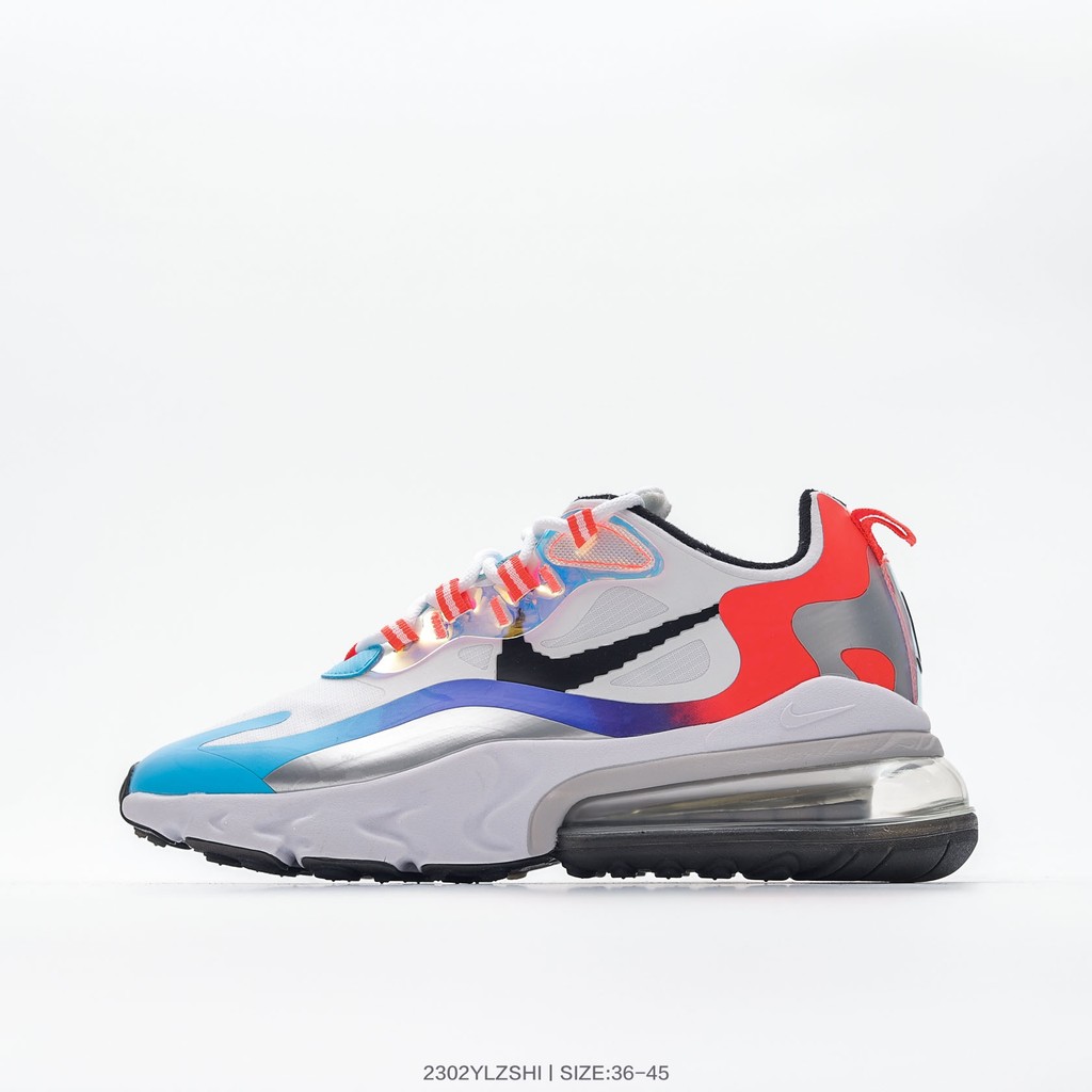 Nike Wms Air Max 270 React SE 270 Rhea Racing Series Rear Half Air ...