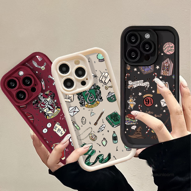 Casing For Samsung Galaxy S25 S23 S24 Ultra Plus S24FE S23FE S20FE Harry Potter Magic Wands Hot ...