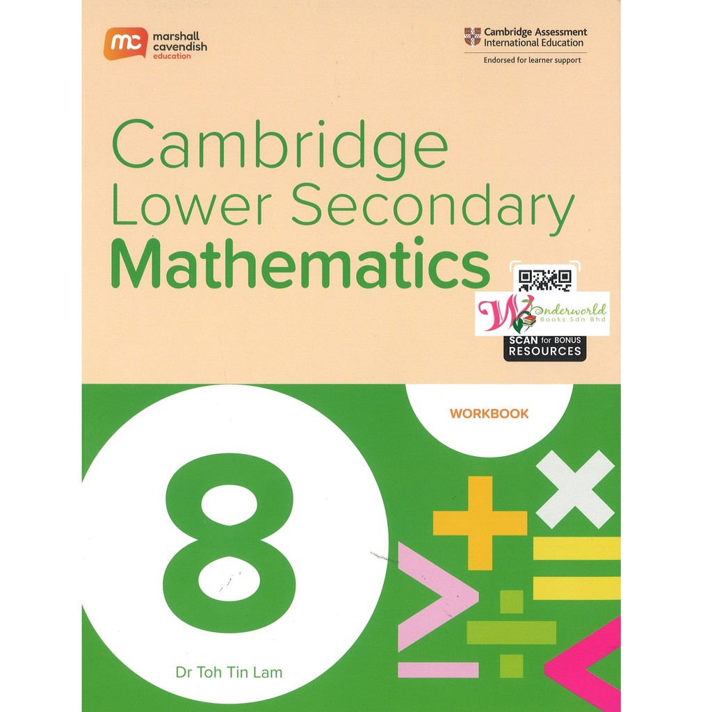 Marshall Cavendish Cambridge Lower Secondary Mathematics Workbook 8 ...